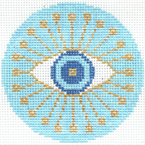 Evil Eye Needlepoint Canvas | Etsy