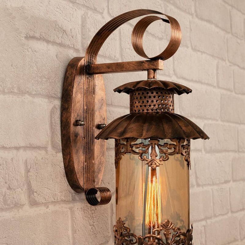 Rustic Sconce Light - Etsy