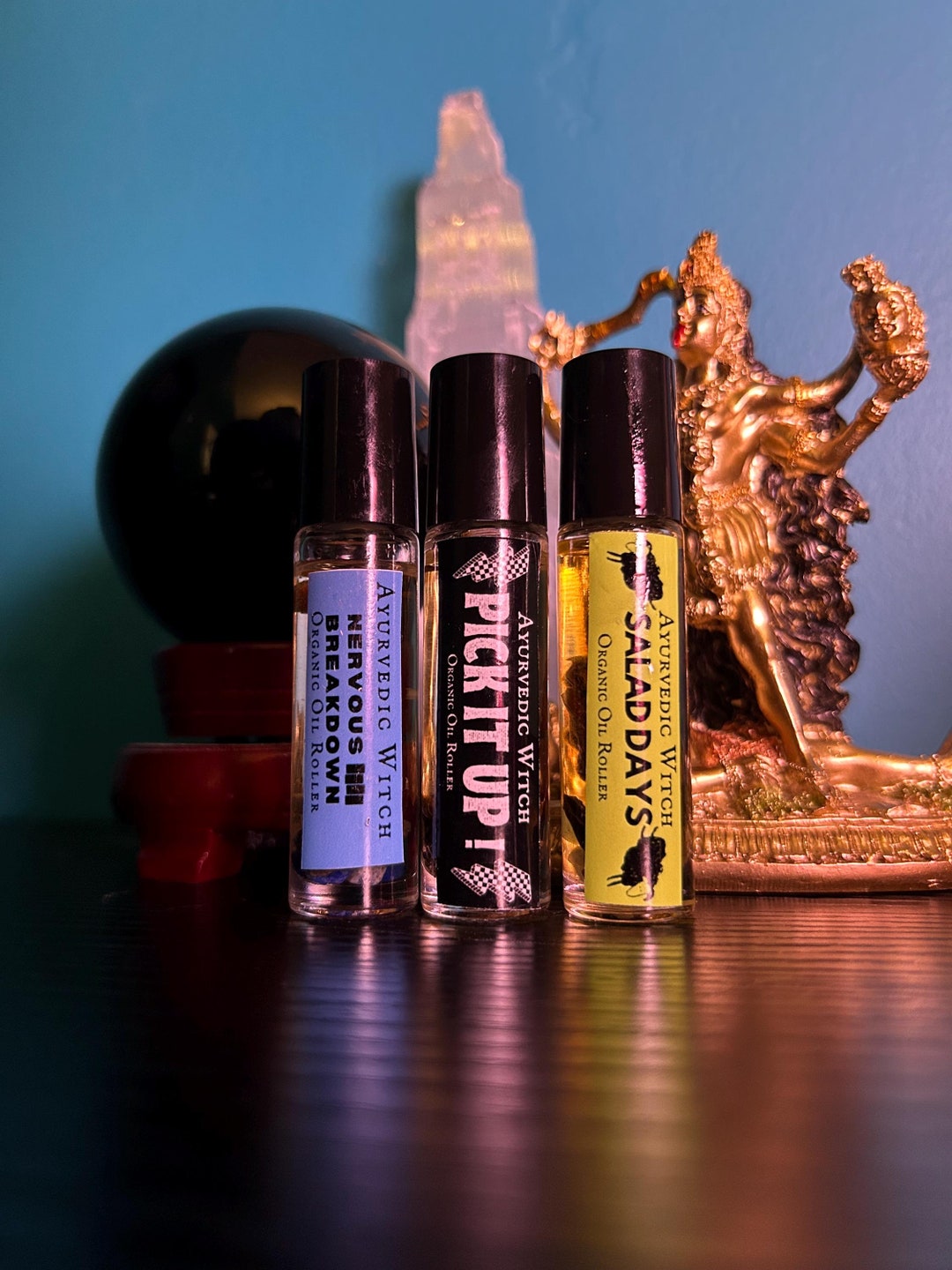 Punk Oil Roller Trio 3 Pack of 10ml Oil Rollers - Etsy