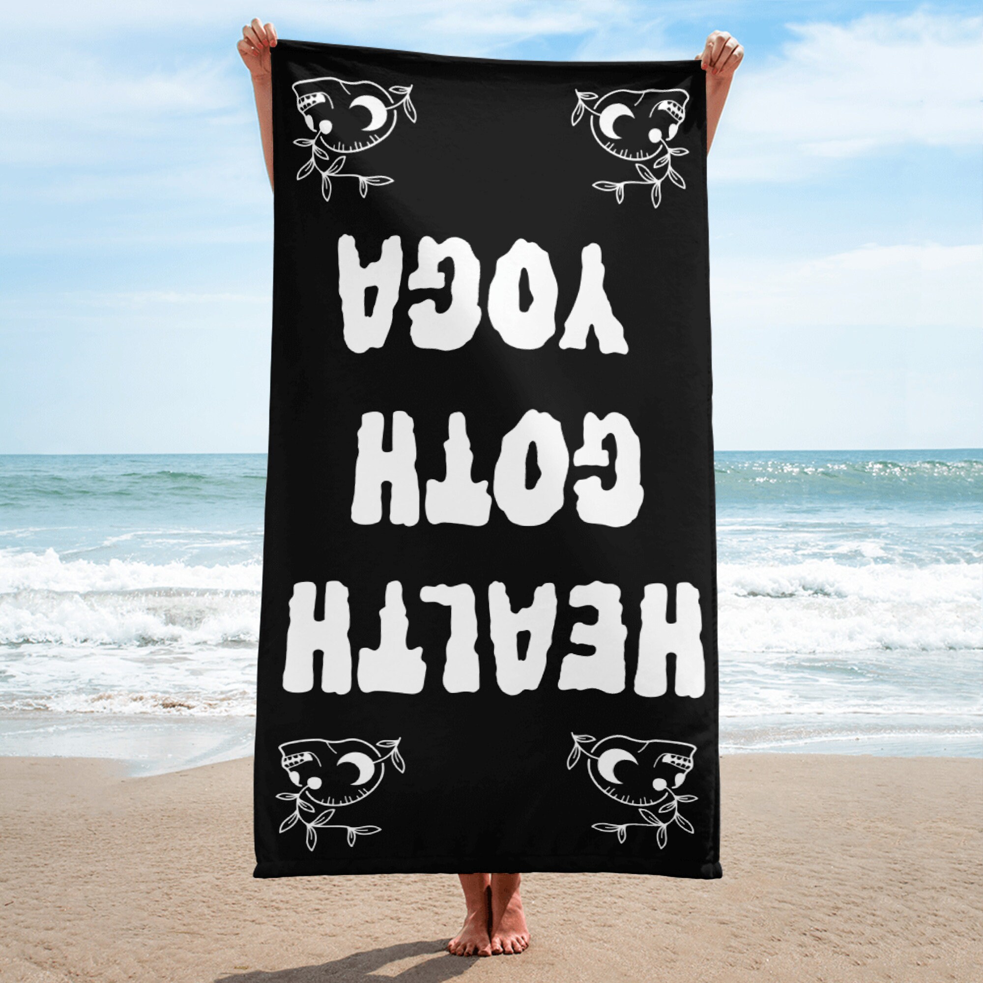 Health Goth Towel - Etsy