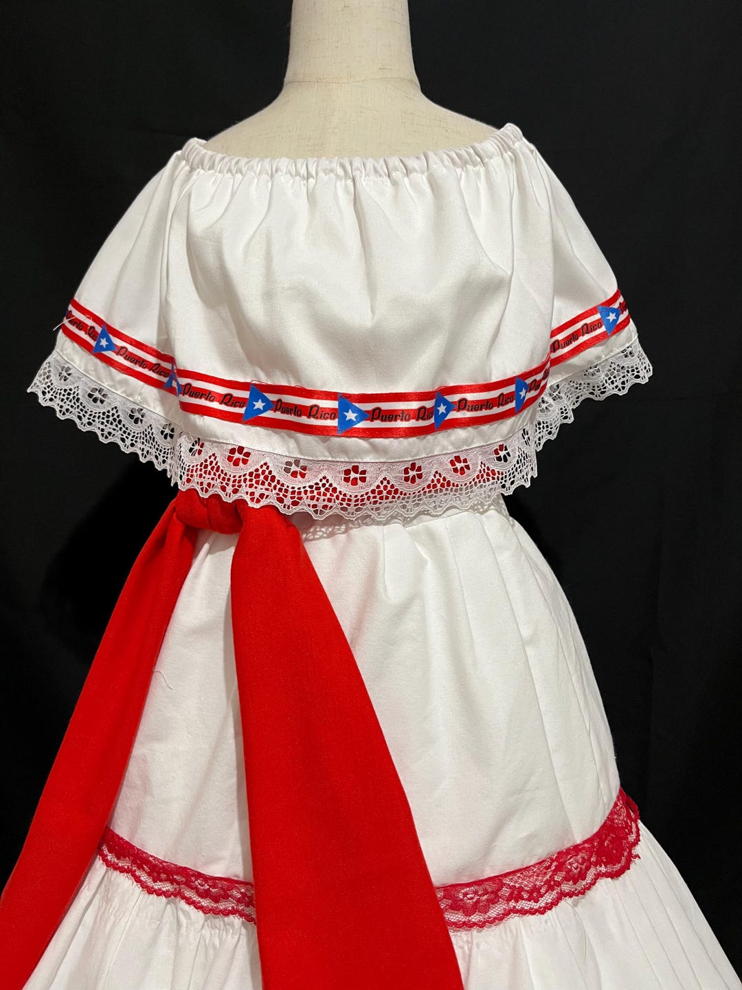 Traditional Puerto Rico Bomba Y Plena Dress - Etsy