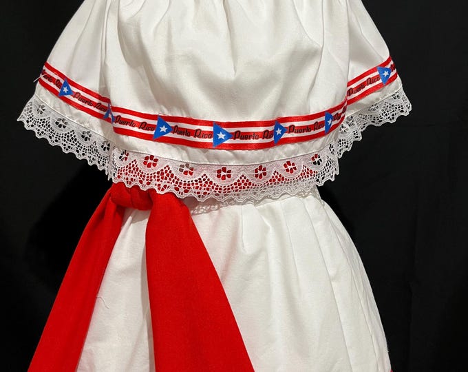 Traditional Puerto Rico Bomba Y Plena Dress - Etsy