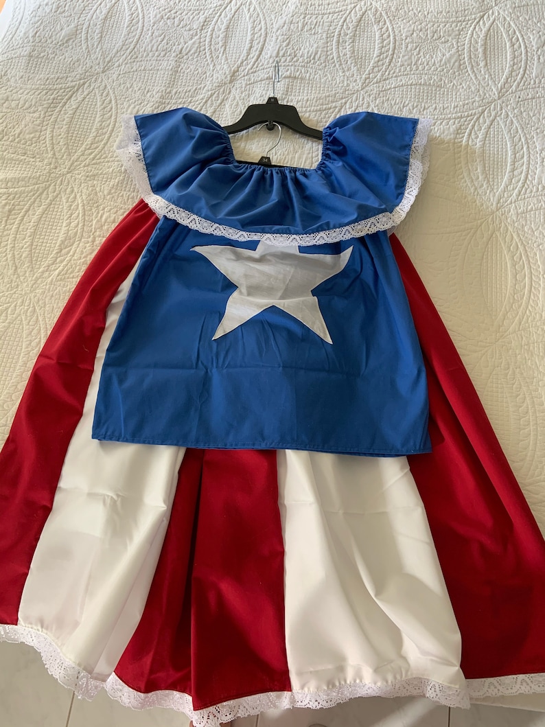 Traditional Dress From Puerto Rico - Etsy