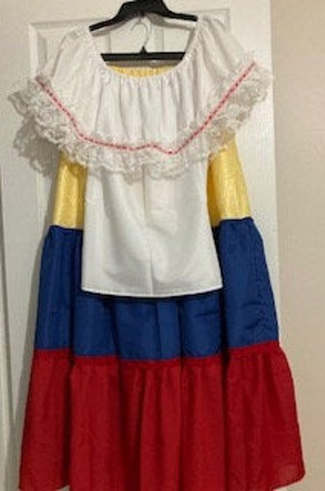 Traditional Colombian Dress - Etsy