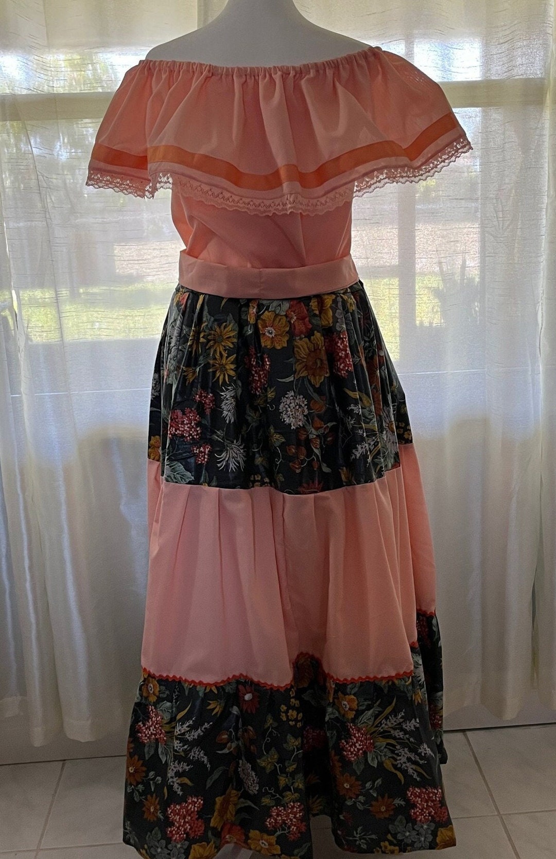 Puerto Rico Folkloric Dress - Etsy
