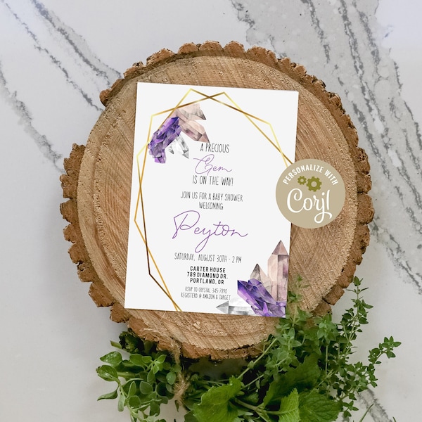 Crystal Baby Shower - Etsy