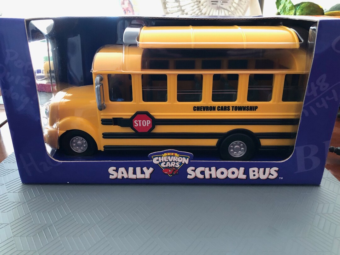Chevron Cars Sally School Bus With Removable Roof - Etsy