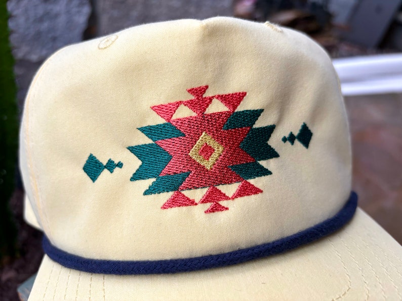 Southwestern Rope Cap - Etsy