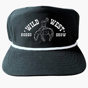 Retro Cowboy Rope Hat - Etsy