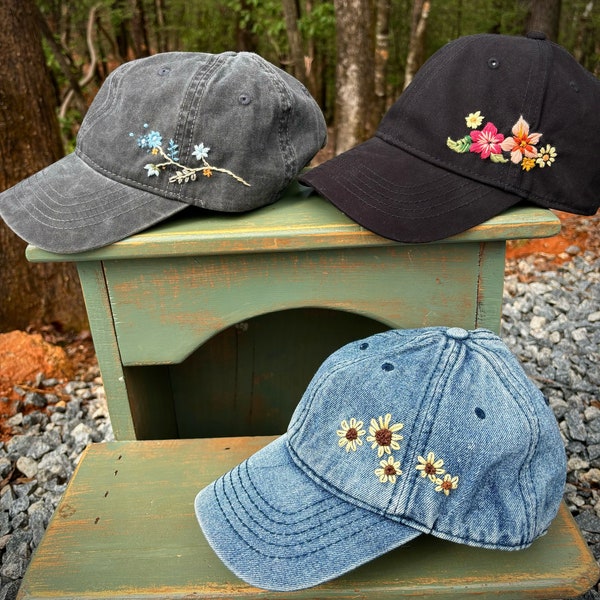 Flower Hat - Etsy