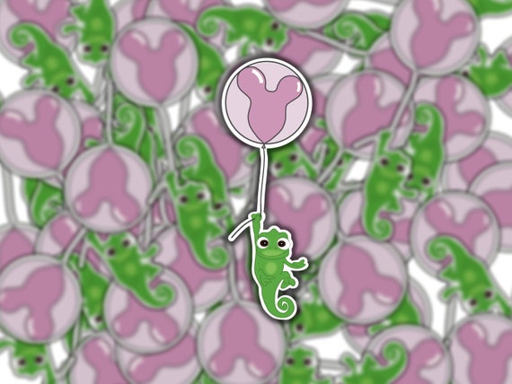 Pascal With a Balloon Sticker for Laptop Water Bottle or - Etsy