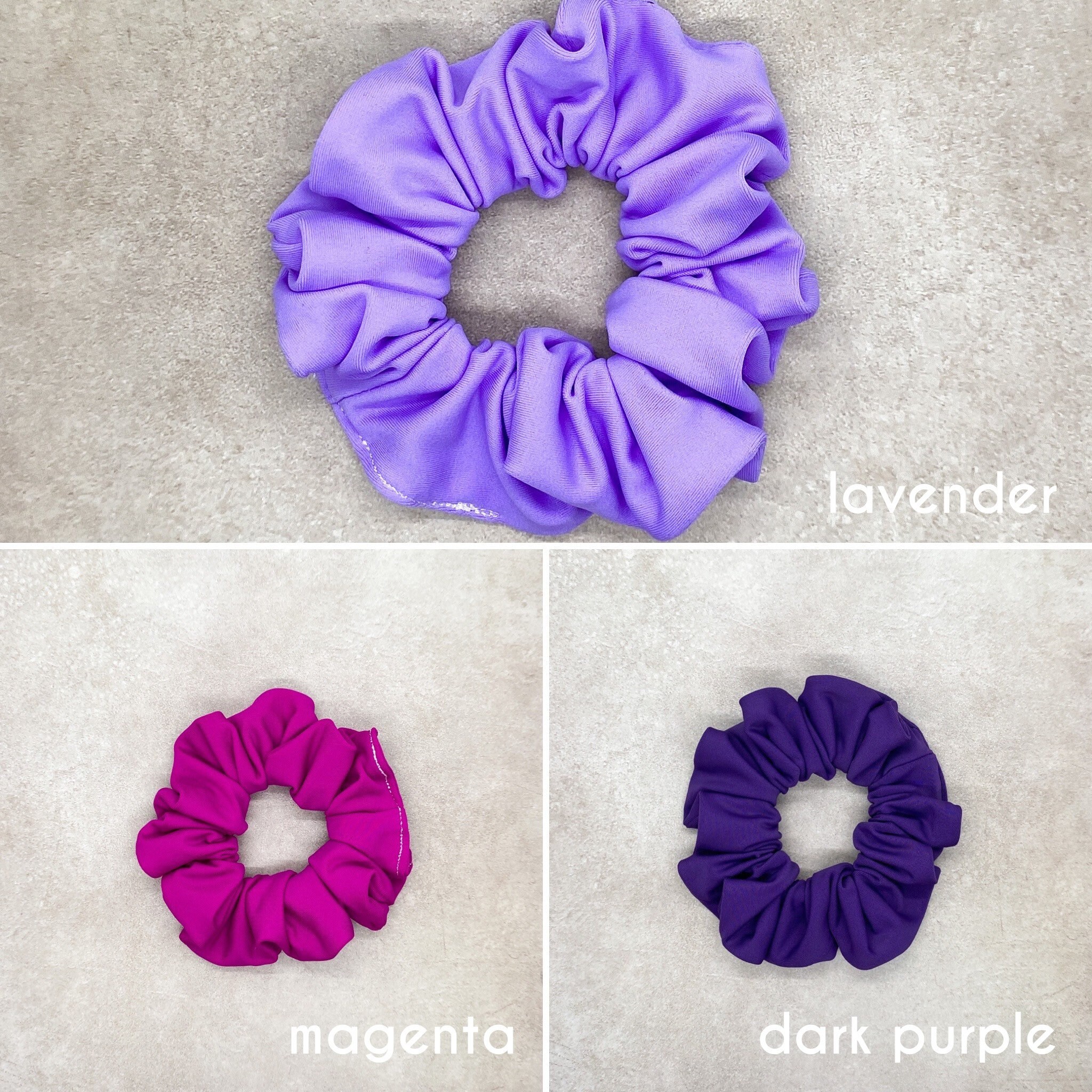 Swim Scrunchies, Pool Safe Bathing Suit Scrunchies, Water Proof Work ...