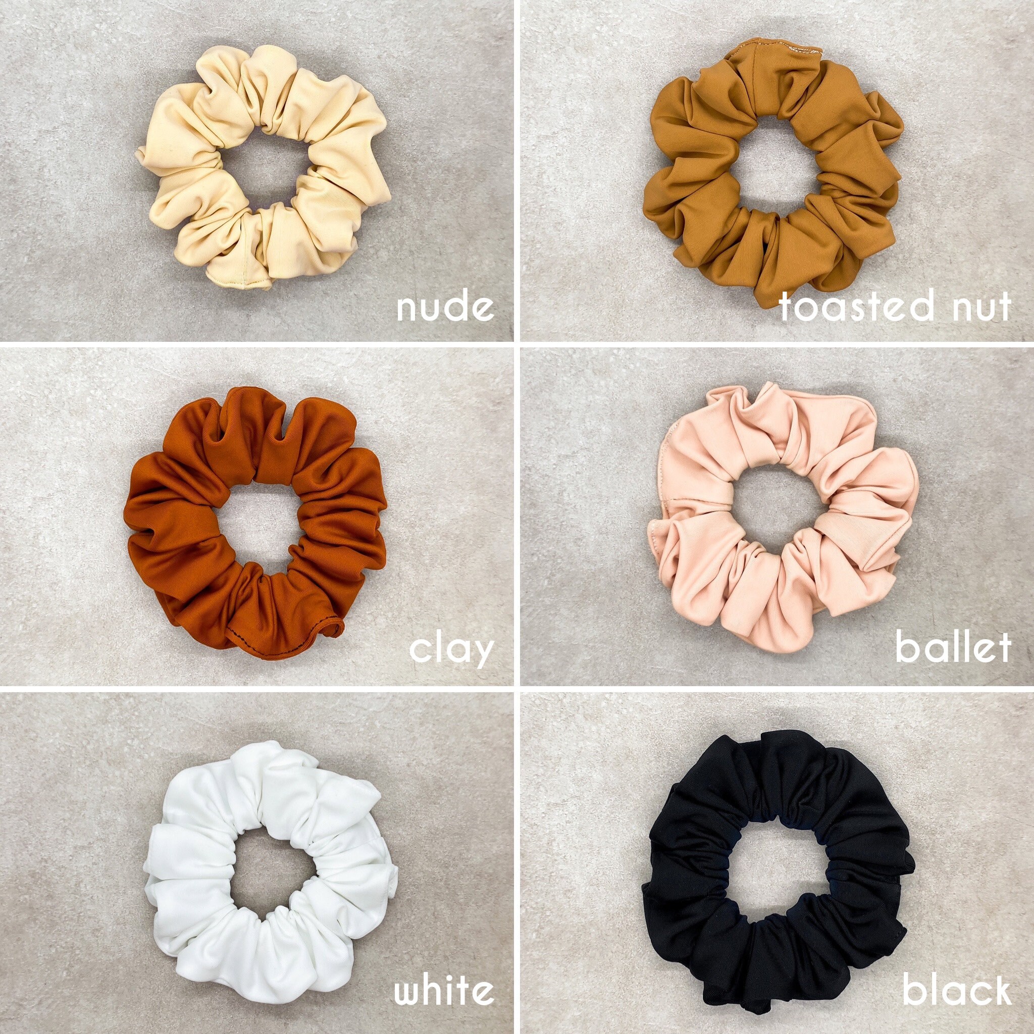 Swim Scrunchies, Pool Safe Bathing Suit Scrunchies, Water Proof Work ...