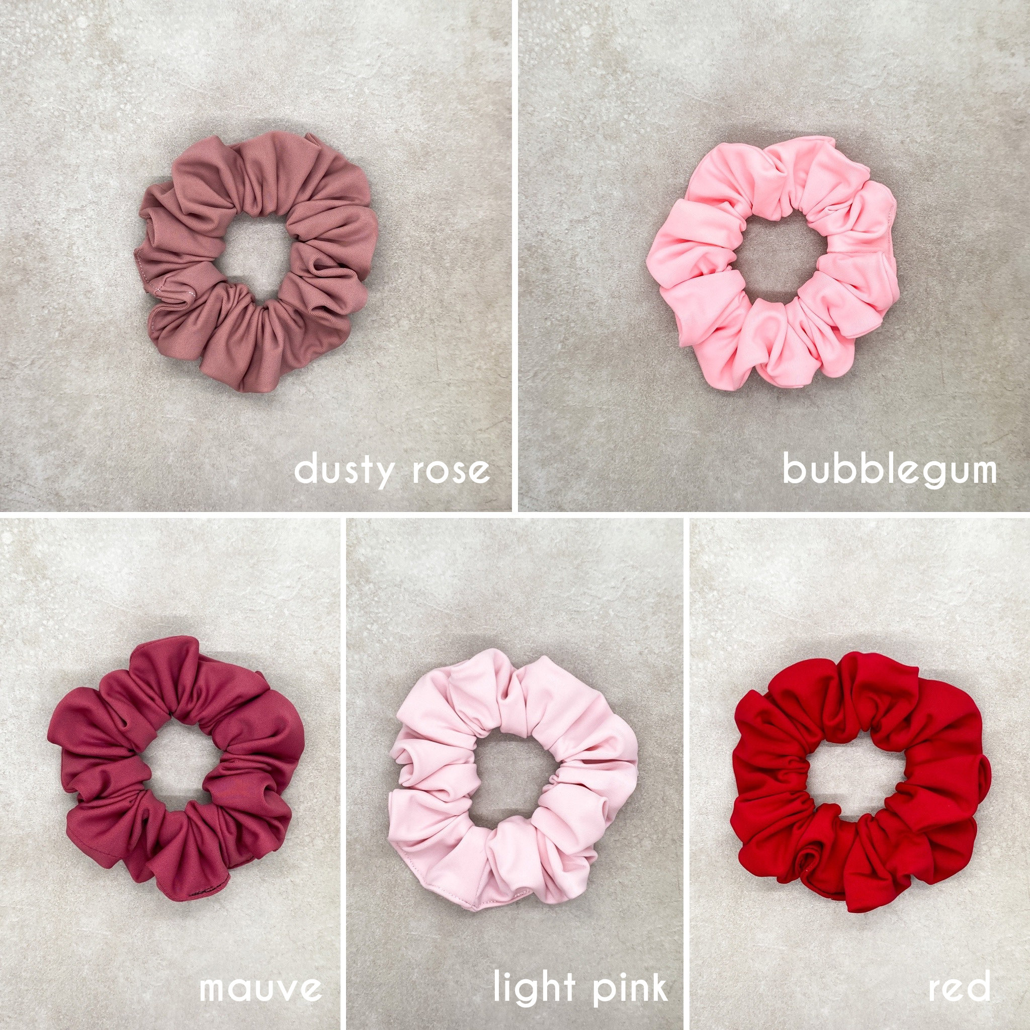 Swim Scrunchies, Pool Safe Bathing Suit Scrunchies, Water Proof Work ...