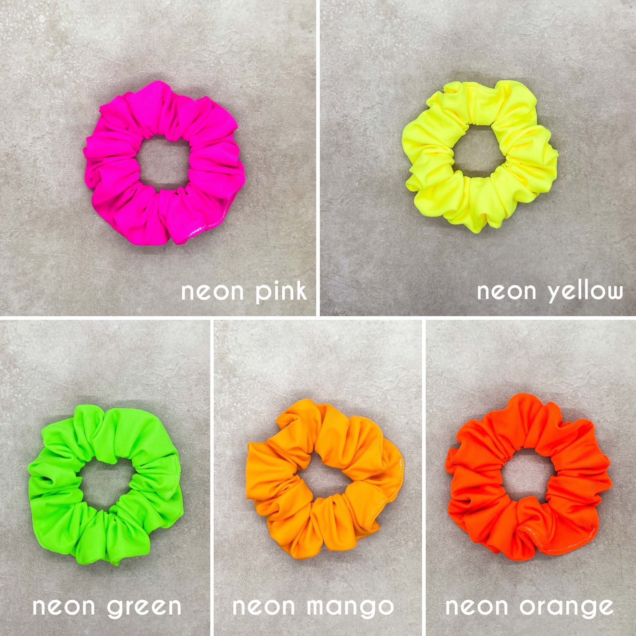 Swim Scrunchies, Pool Safe Bathing Suit Scrunchies, Water Proof Work ...