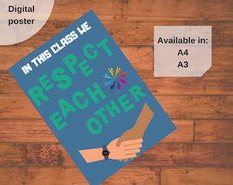 Colourful Inspiring Classroom Decor Display Poster A3 and A4 - Etsy