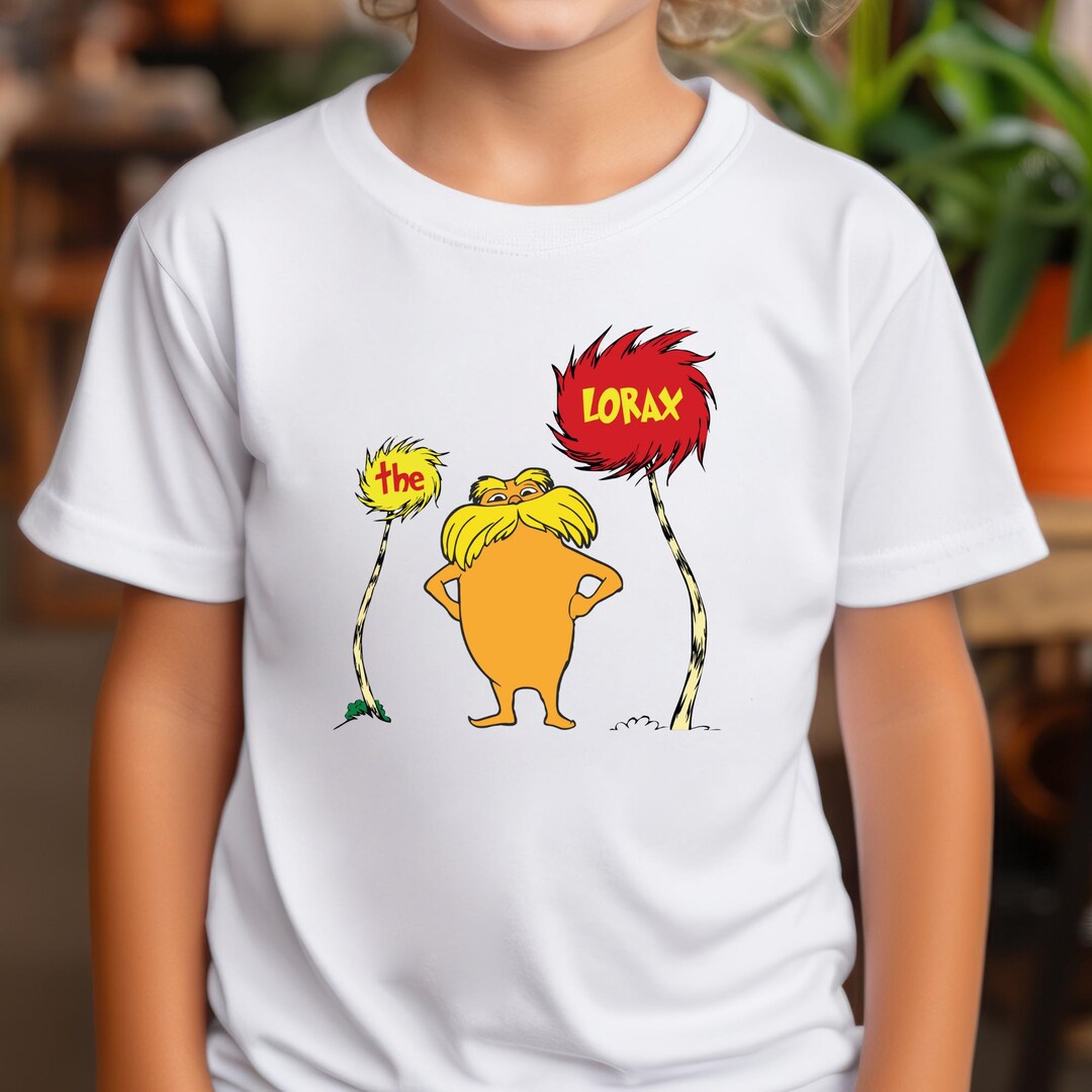 The Lorax Shirt for Kids: Read Across America Tee, Dr. Suess Day Shirt ...