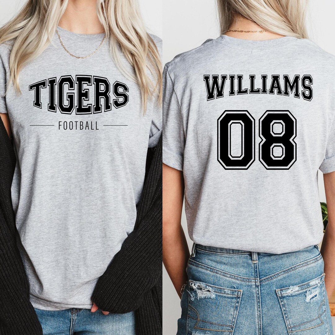 Custom Football Shirt: Custom Team Shirt, Game Day Shirt, Football Team ...