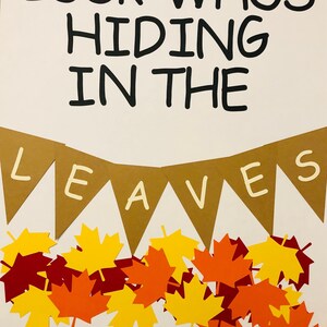 Fall Bulletin Board for Classroom | DIY Set | Fall Season Welcome Back ...