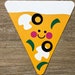 Pizza Die Cut, Cardstock Pizza Die Cut, Food Die Cut, Pizza Scrapbook ...