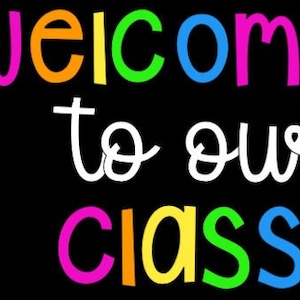 Bulletin Board Letters | Back to School Bulletin Board | Welcome Back ...