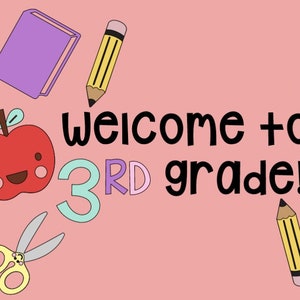 Teachers School Bulletin Board Cutouts DIY Set Back to School Welcome ...