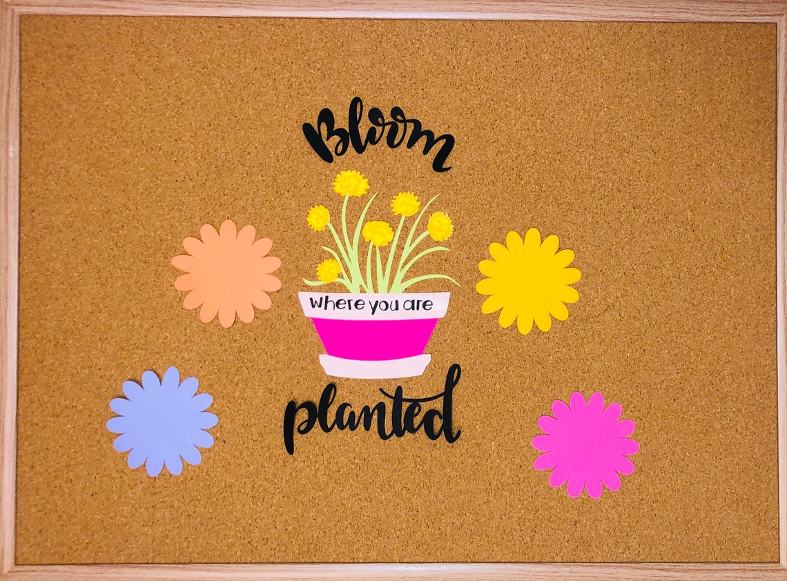 Teachers School Bulletin Board Cutouts Spring Classroom - Etsy