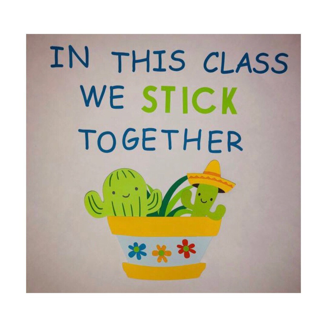Teachers School Bulletin Board Cutouts | Spring DIY Set | Welcome Back ...
