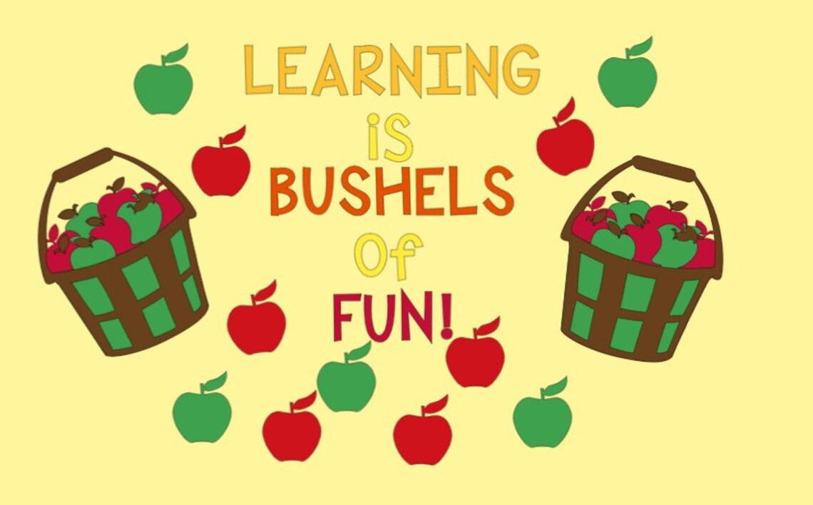 Teachers School Bulletin Board Cutouts | Fall Bulletin Board Set ...
