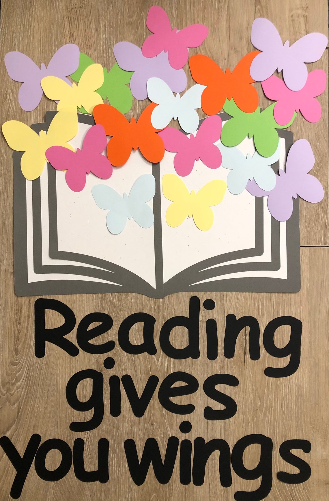 Spring Bulletin Board Kit | Spring Library Bulletin Board | Welcome ...
