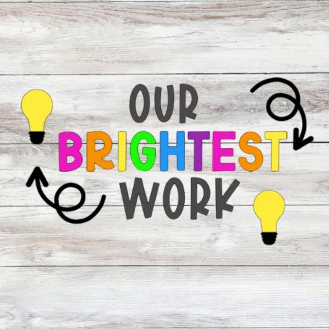 Back to School Bulletin Board | Our Brightest Work | Welcome Back ...
