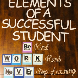 Science Bulletin Board Kit | Chemistry Bulletin Board Kit | Elements of ...