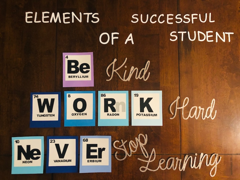 Science Bulletin Board Kit Chemistry Bulletin Board Kit - Etsy