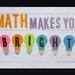 Math Bulletin Board Kit Math Class Bulletin Board for Teachers Math ...