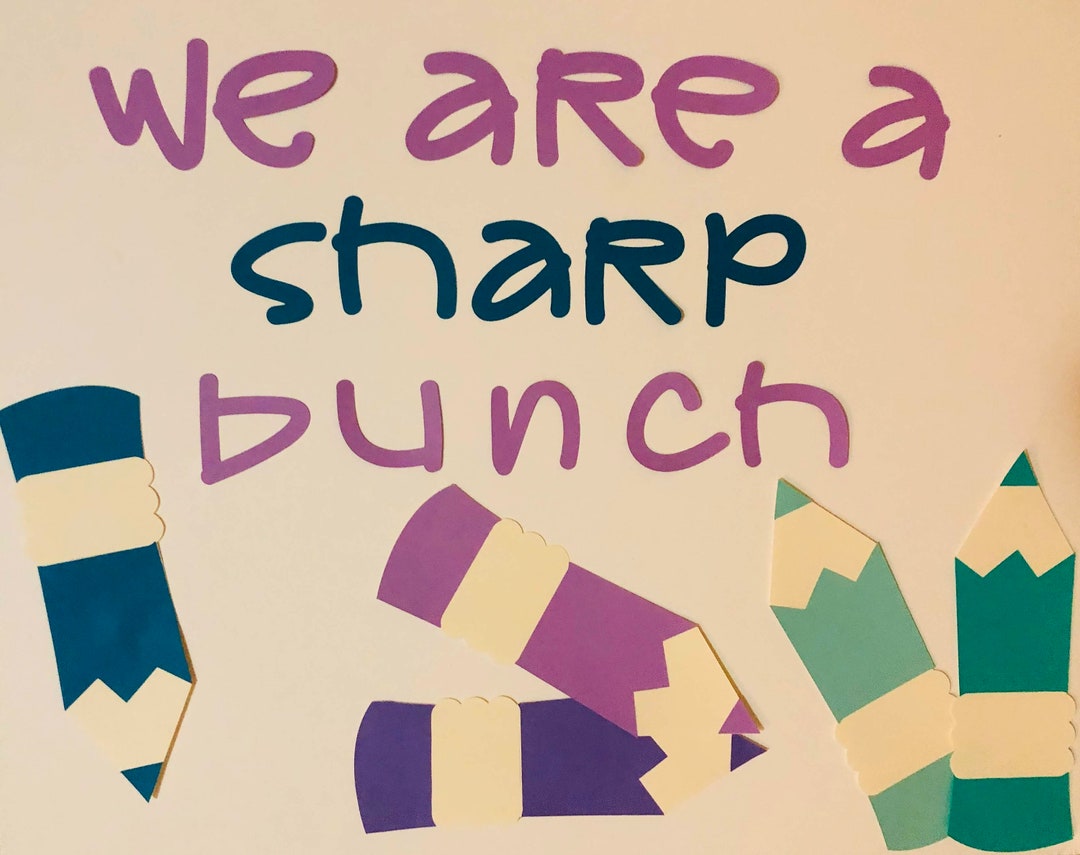 Teachers School Bulletin Board Cutouts | DIY Set | Back to School ...