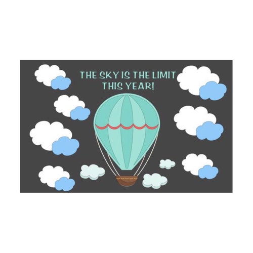 Teachers School Bulletin Board Cutouts Bulletin Board Set - Etsy