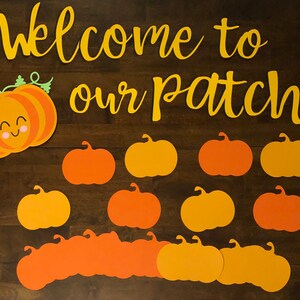 Fall Bulletin Board | Bulletin Board Letters | Fall DIY Set | Back to ...