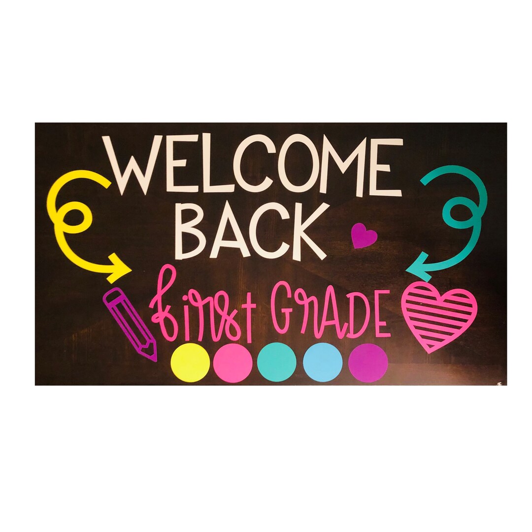 Back to School Bulletin Board | Bulletin Board Letters | Classroom Door ...