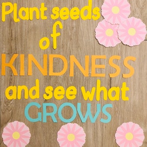 Teachers School Bulletin Board Cutouts | Kindness Classroom Decoration ...