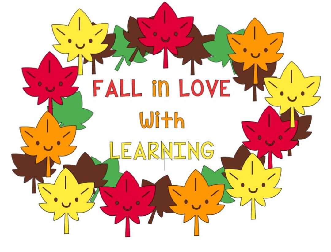 Teachers School Bulletin Board Cutouts | Fall Bulletin Board Set | Fall ...