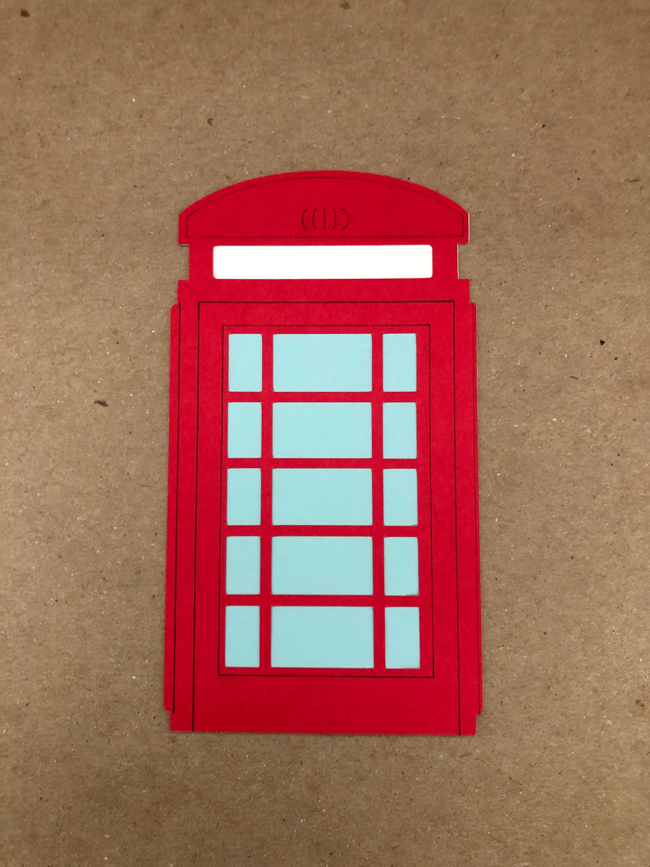 Cell Phone, Vintage Phone Scrapbook Paper Piecing, Die Cut ...