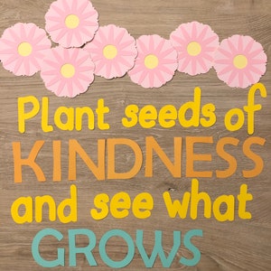 Teachers School Bulletin Board Cutouts | Kindness Classroom Decoration ...