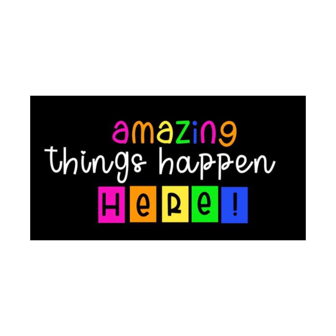 Back to School Bulletin Board | Bulletin Board Letters | Amazing Things ...