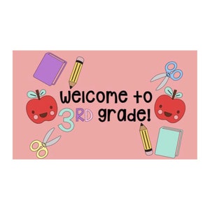 Teachers School Bulletin Board Cutouts DIY Set Back to School Welcome ...