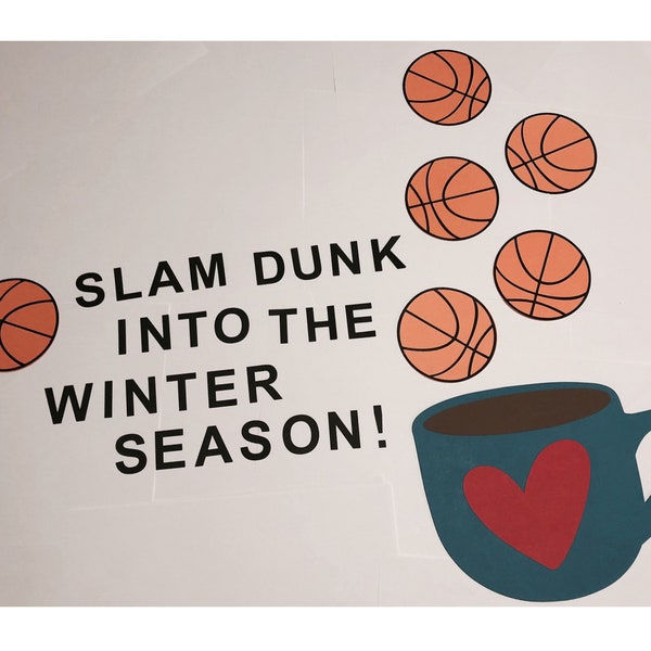 Basketball Bulletin Board - Etsy