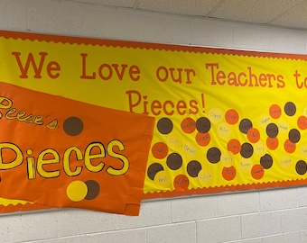 Teachers School Classroom Door Decoration Cutouts DIY Kit - Etsy