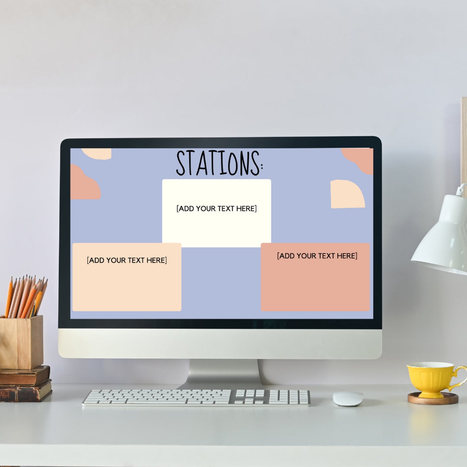 Editable Class Slide Template Google Slides Template - Etsy