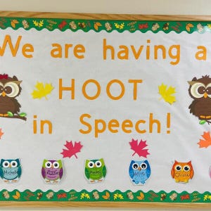 Fall Bulletin Board | Back to School Bulletin Board | Owl Bulletin ...