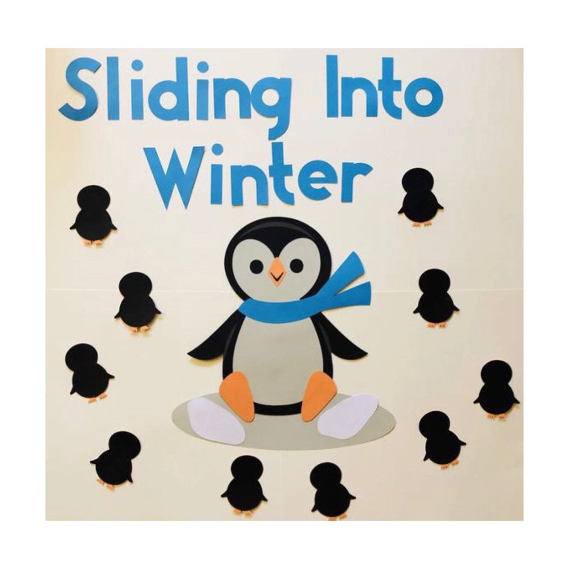 Teachers School Bulletin Board Cutouts | Winter Bulletin Board Kit ...