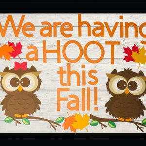 Fall Bulletin Board | Back to School Bulletin Board | Owl Bulletin ...